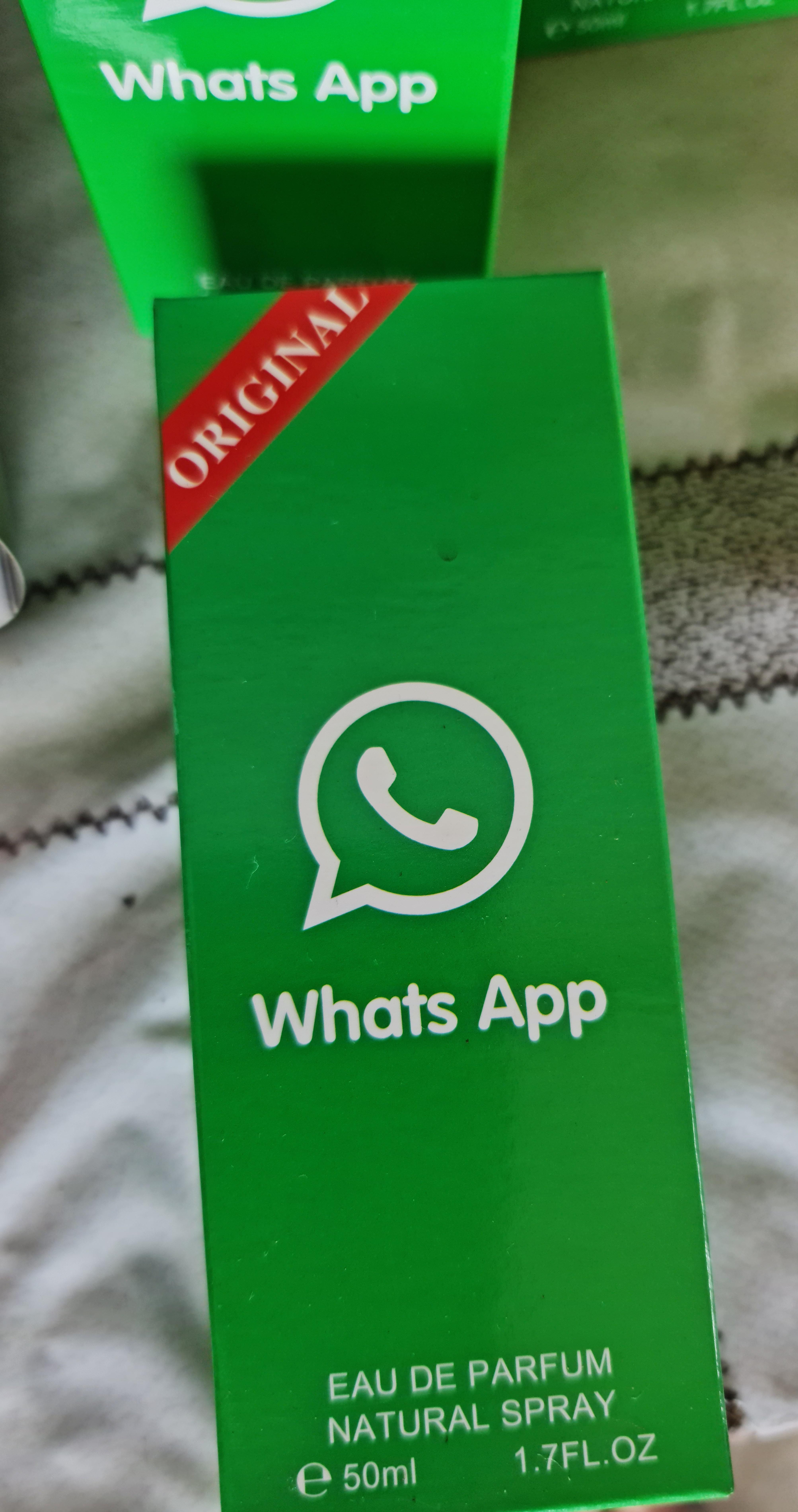 WhatsApp cologne. | Scrolller