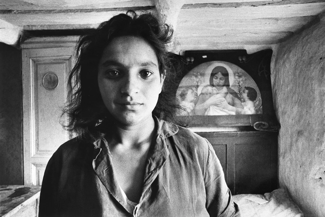 Gipsy, photo by Josef Koudelka, Czechoslovakia, Velka Lomnica - 1963 | Scrolller