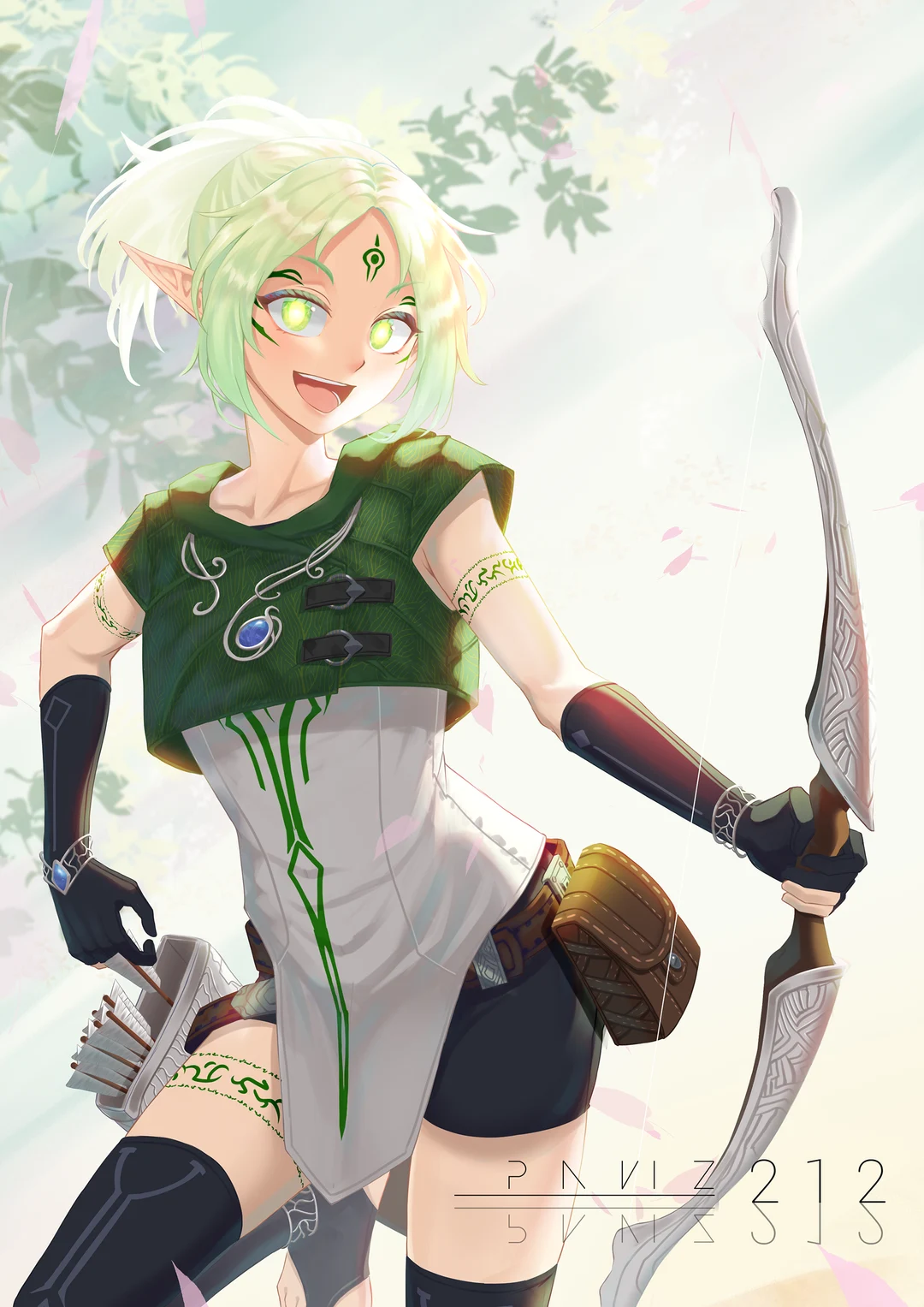 [OC] [Artist] Elven Hunter | Scrolller