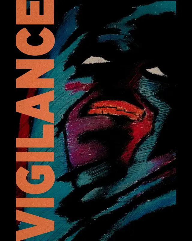 Vigilance, Me, Pastel and Adobe, 2022 | Scrolller