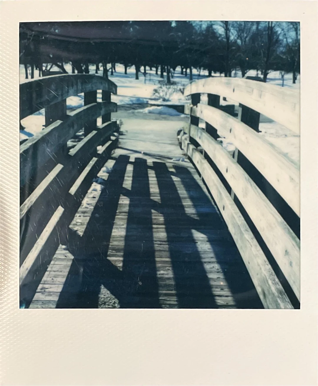 Winter over cross the bridge | Scrolller