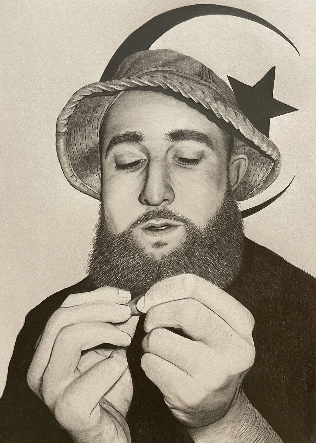 Ramez, Me, Pencil, 2022 | Scrolller