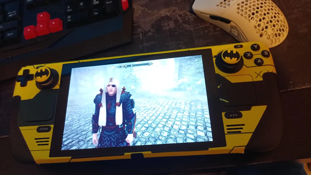 running 200 Skyrim mods on the steamdeck with ENB at 30 fps | Scrolller