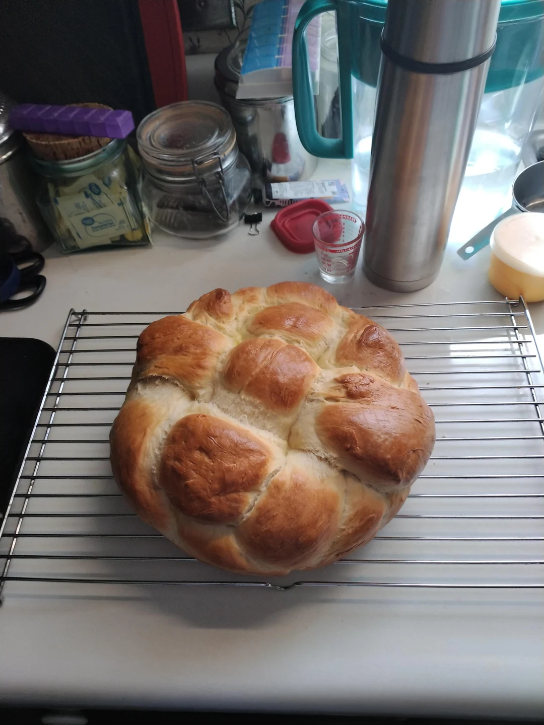 Braided bread for Easter! I made the dough and my sister did the braids. | Scrolller