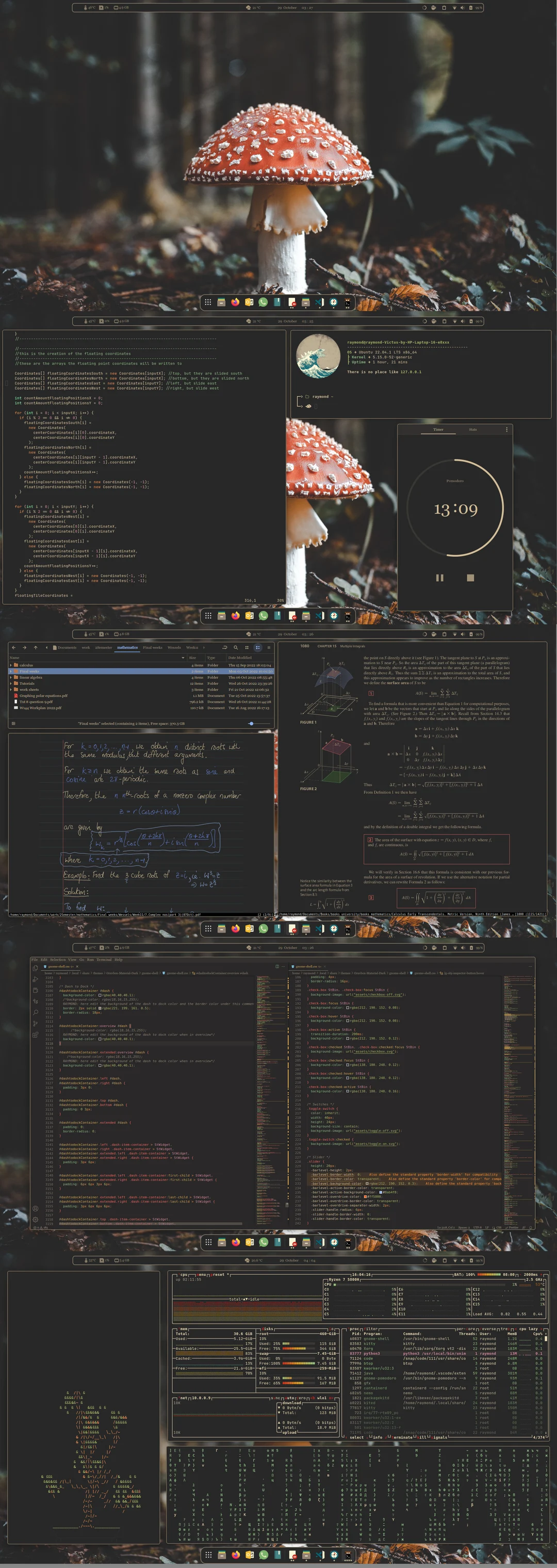 [Gnome] gruvbox | Scrolller