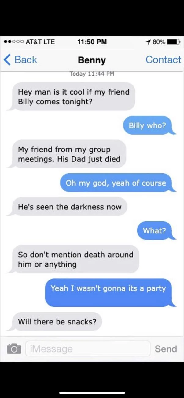 Billy's seen the darkness | Scrolller