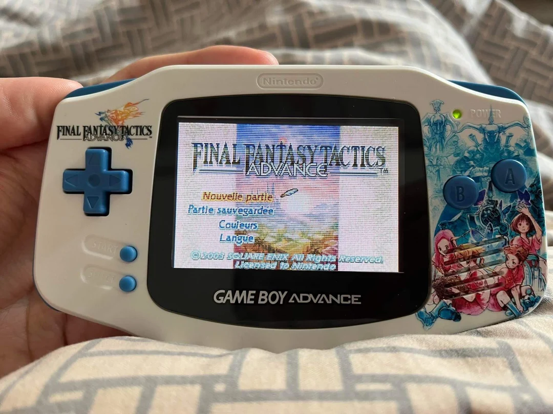 Please let me flex with my custom FFTA gameboy advance | Scrolller