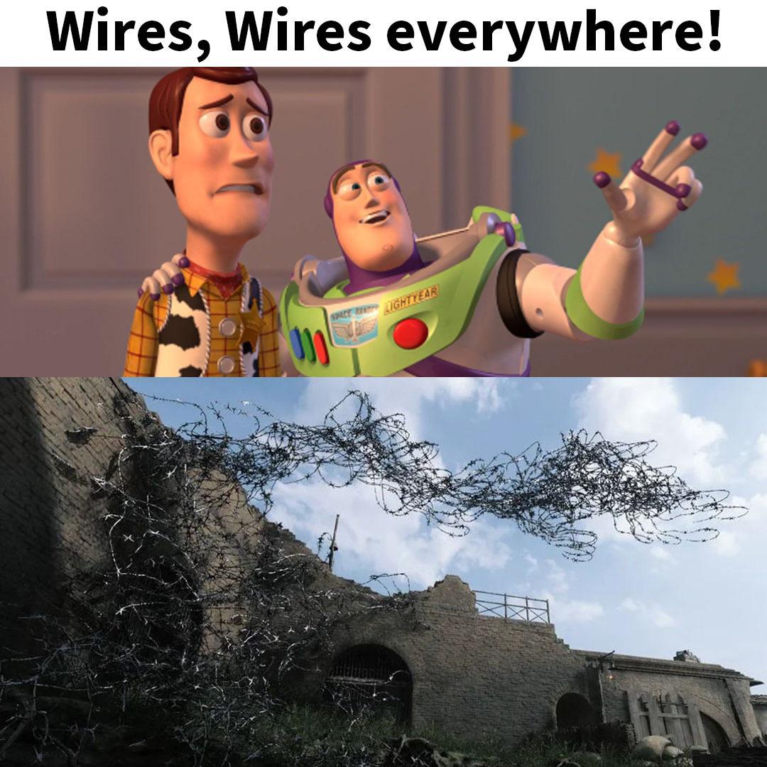Wires, wires everywhere | Scrolller