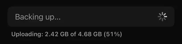 Whatsapp backup stuck on IOS 17.6.1. I have tried to switch off iCloud permission but it is ...
