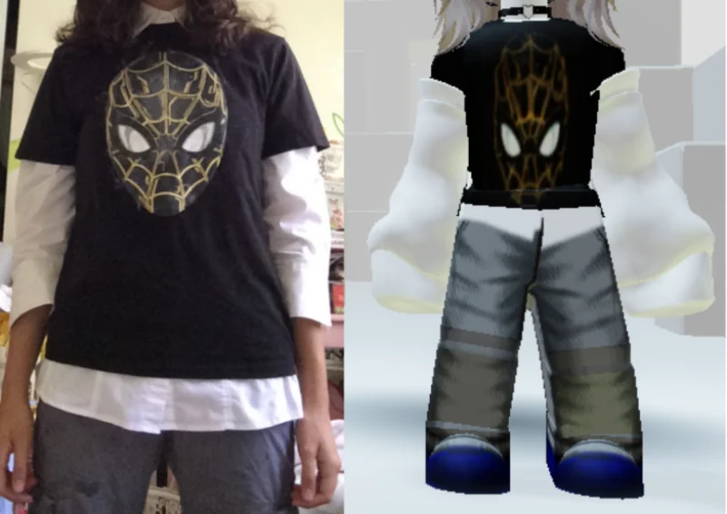 Roblox outfit. | Scrolller