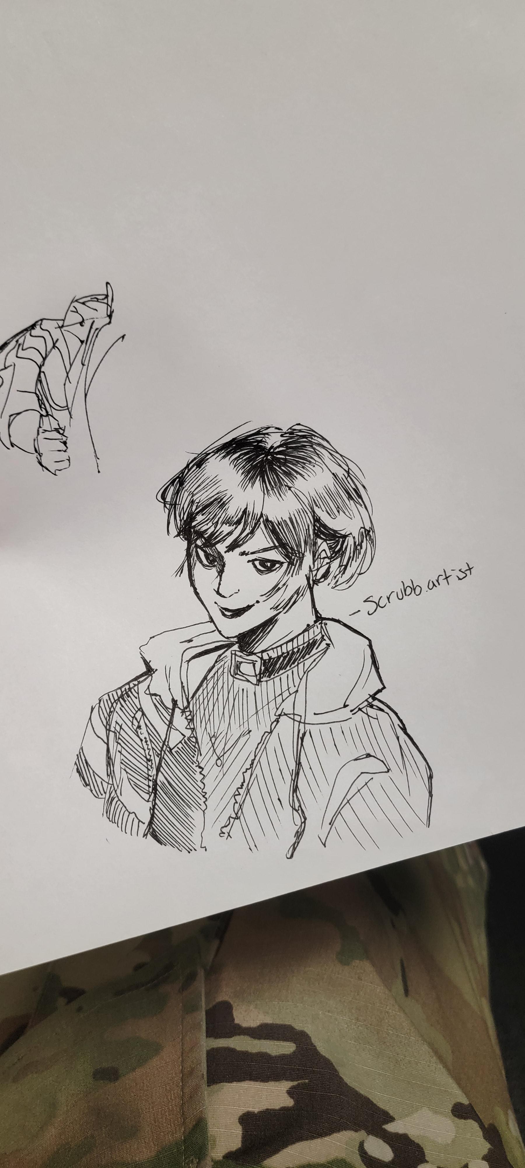 Friend Drew Reina At Work Scrolller