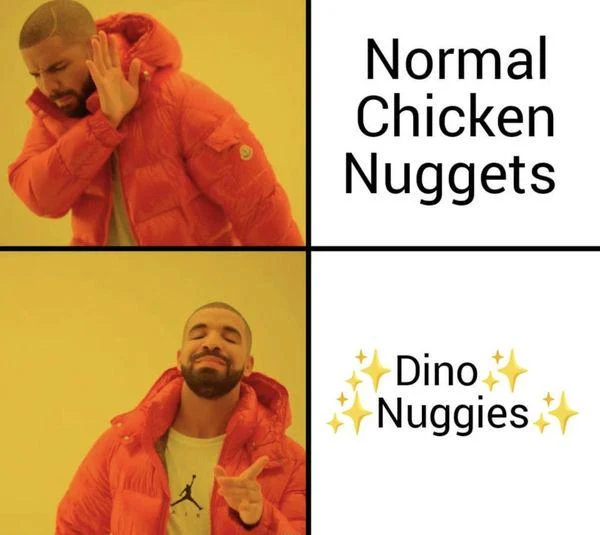 Dino Nuggets for the Win | Scrolller