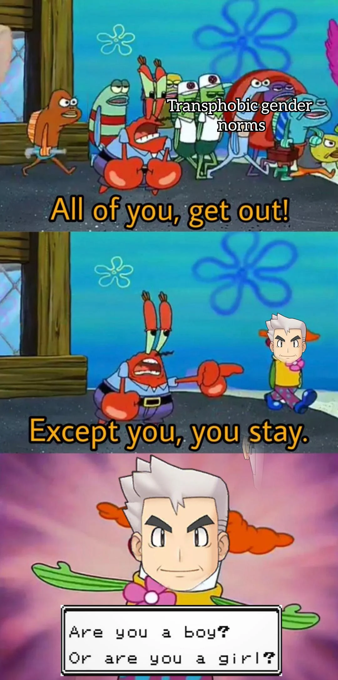 the day pokemon stops asking me a binary choice is the day the world will truly end | Scrolller