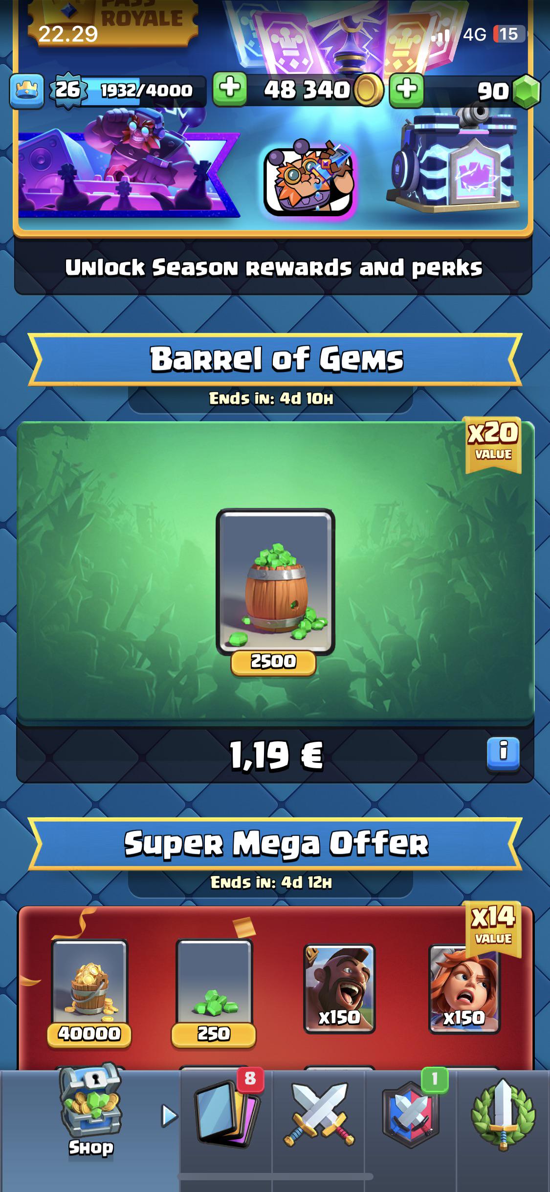 Best supercell offer ever? | Scrolller