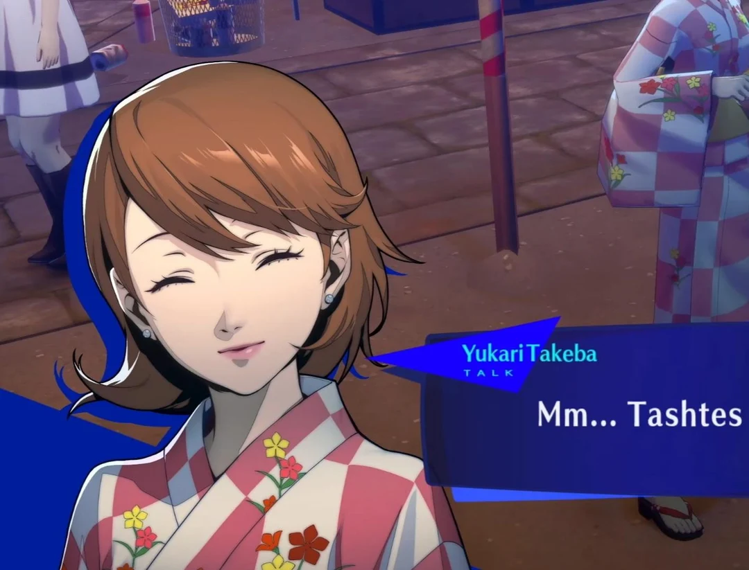 Yukari is happy being with protagonist | Scrolller