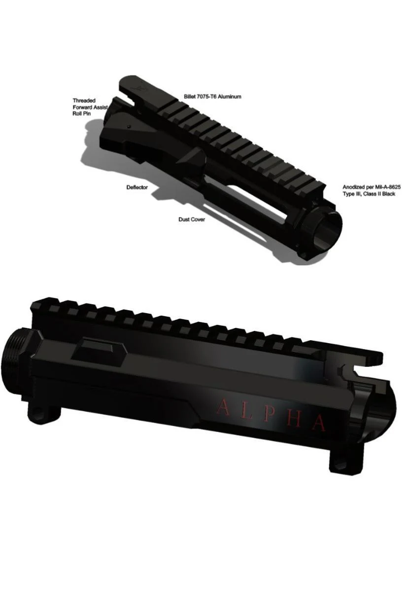 Our premium Alpha upper receiver | Scrolller