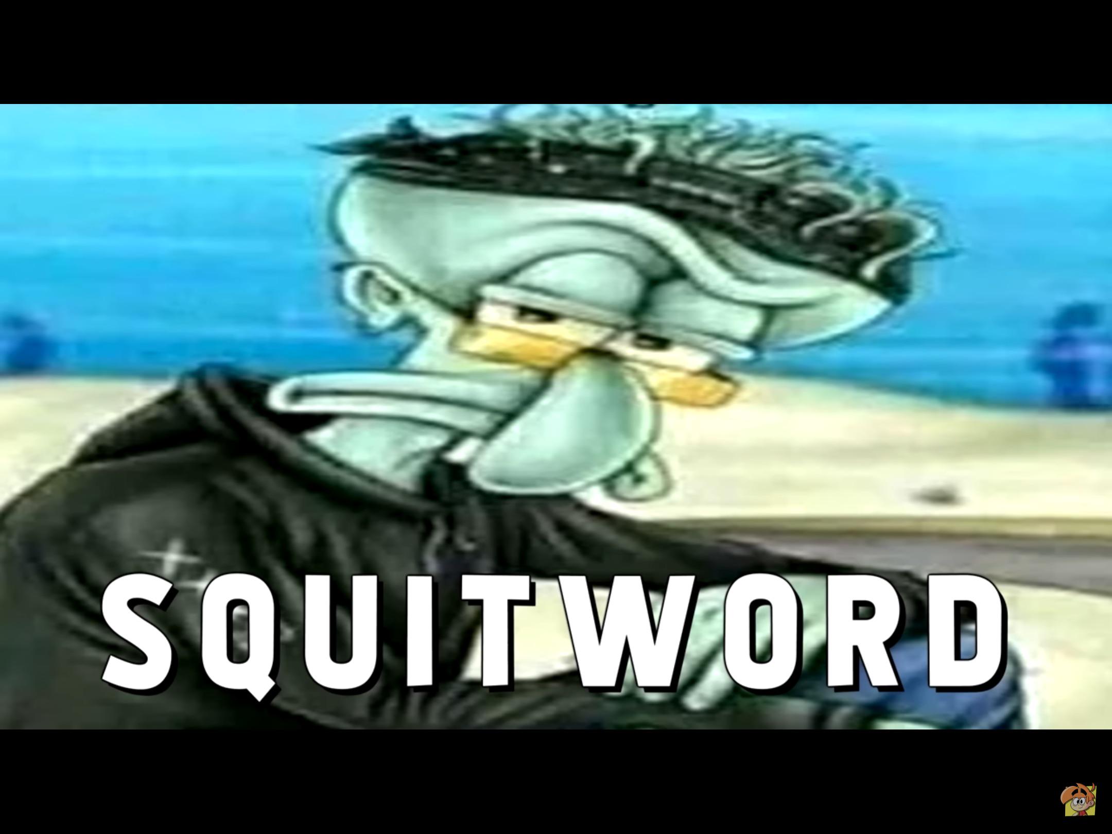 Blursed squidward | Scrolller