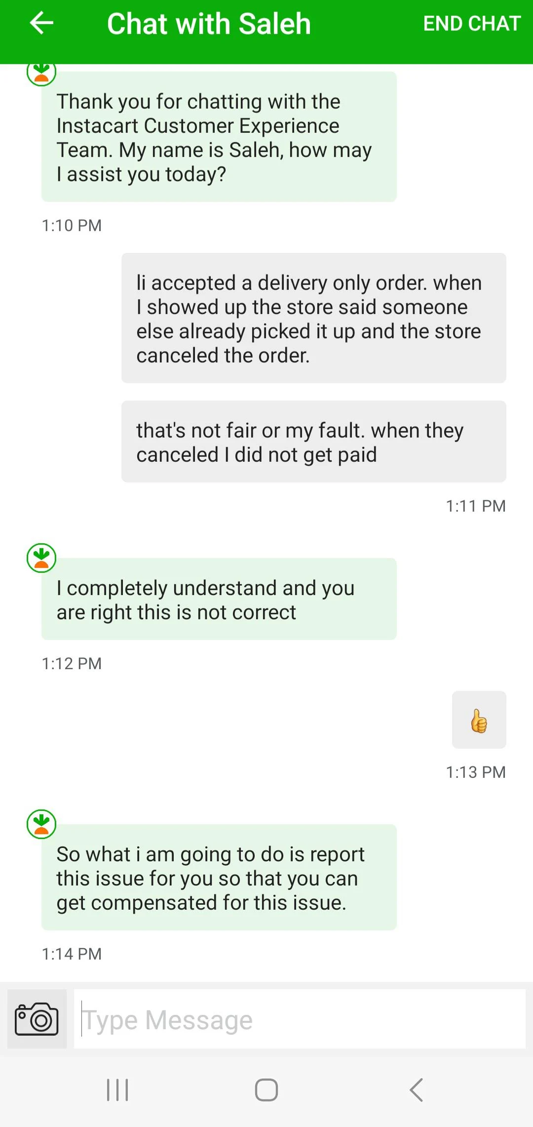 Store canceled the order. I didn't get paid | Scrolller
