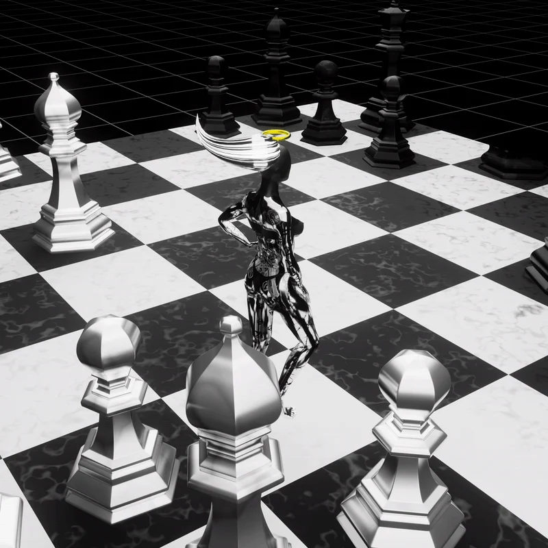 Mate, by me, Blender, 2023 | Scrolller