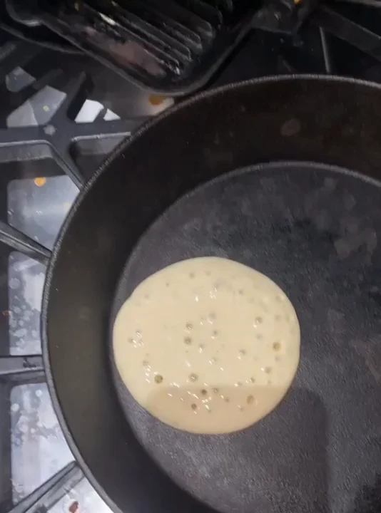First pancake ever in this pan, I was shocked to say the least. | Scrolller