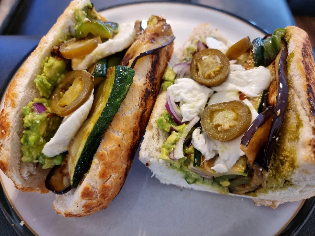 Loaded Grilled Veggie Sub | Scrolller