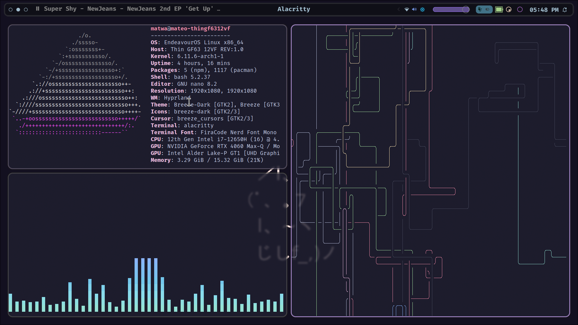 [Hyprland] My first rice! | Scrolller