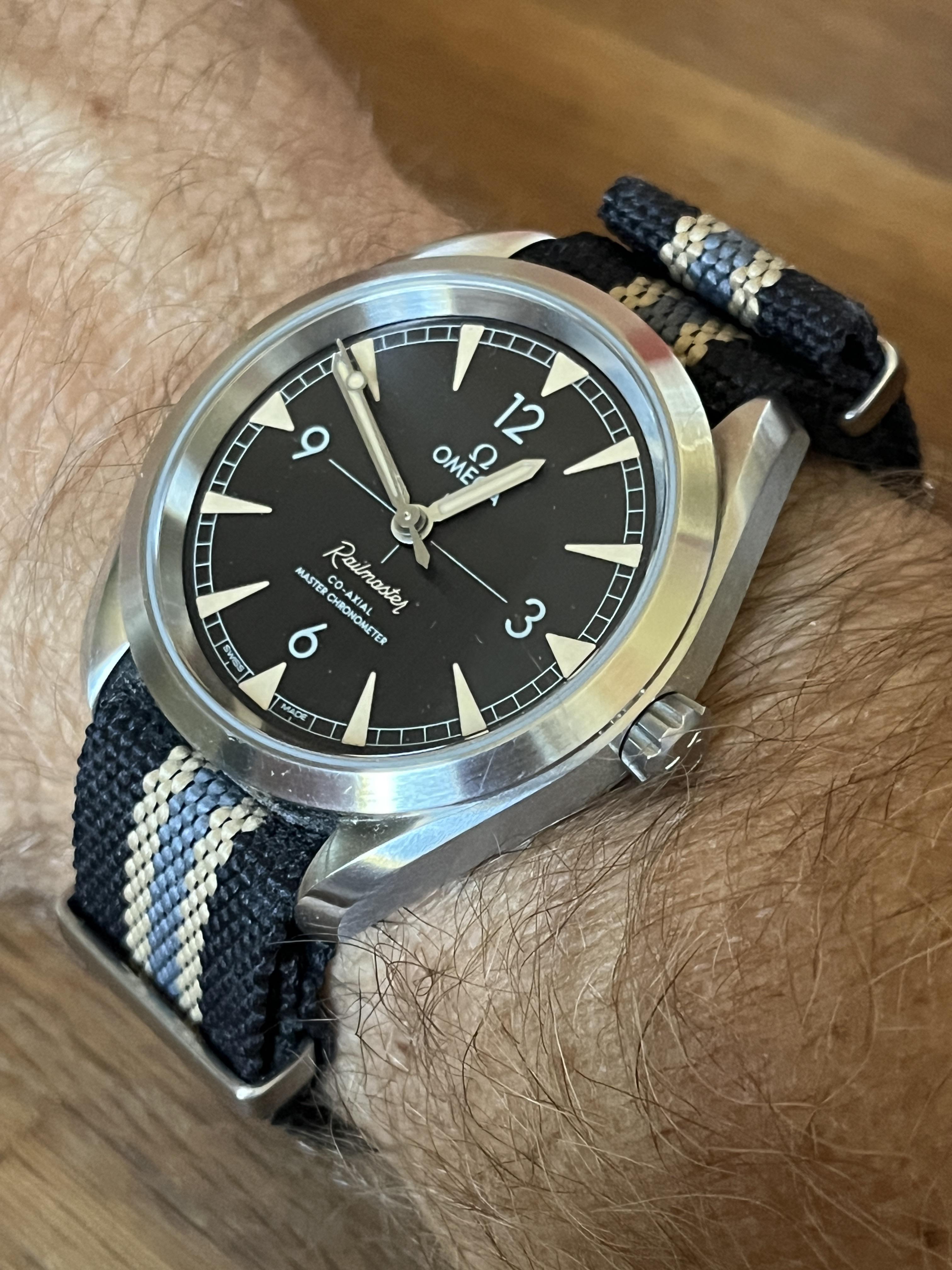 Love the Railmaster on nato strap combo | Scrolller