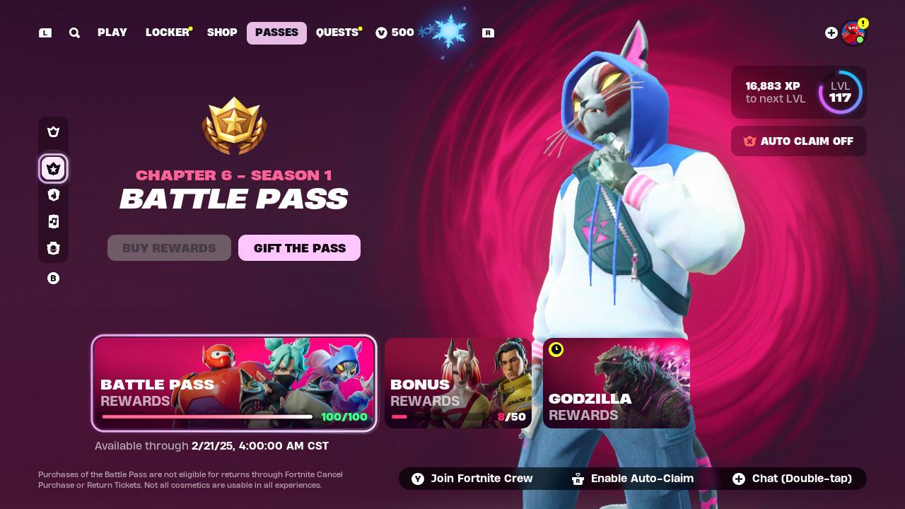Battle Pass Rewards not Claimable After Leveling Up | Scrolller