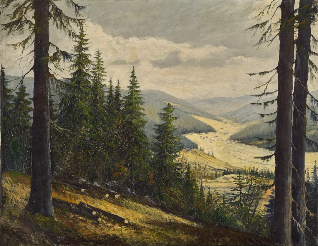 Karl Julius Wilhelm Heilmann (1881-1937) - The Black Forest | Scrolller