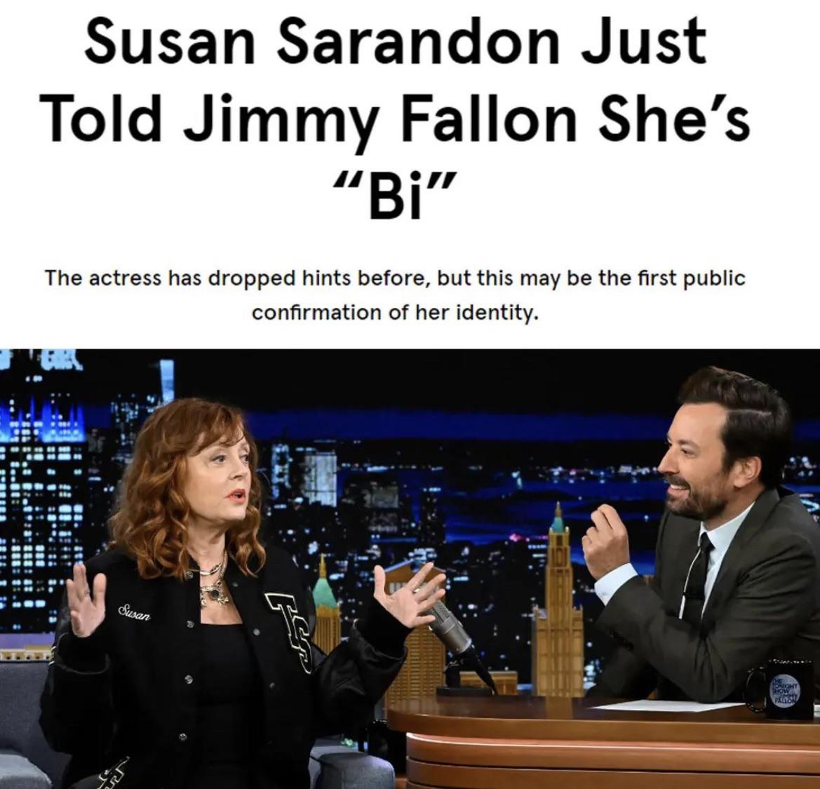 Susan Sarandon Confirmed Bi Scrolller 5980