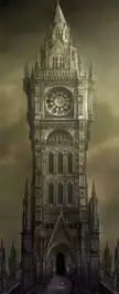 Where is the arena of the living failures located in the original astral clock tower ? | Scrolller