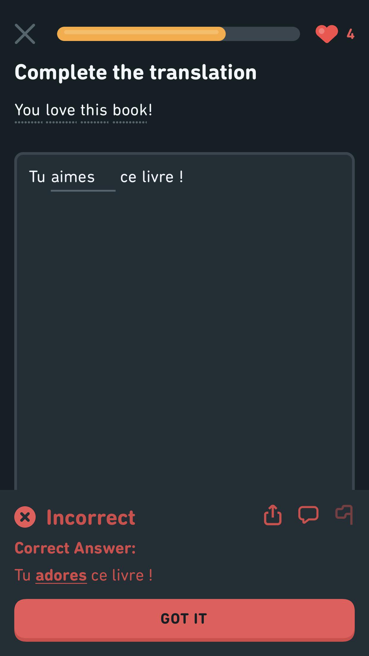Why did Duolingo mark this wrong? | Scrolller