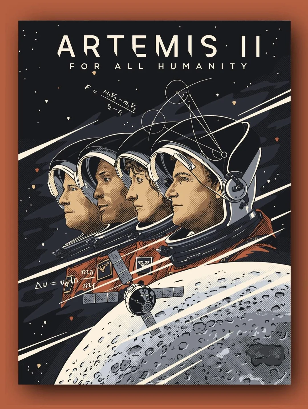 Artemis II poster | Scrolller