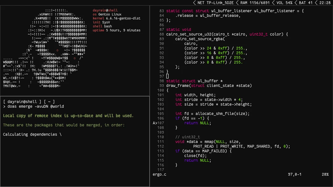 Discover more like Unixporn: [dwl] minimal Wayland setup and Related Content | Scrolller