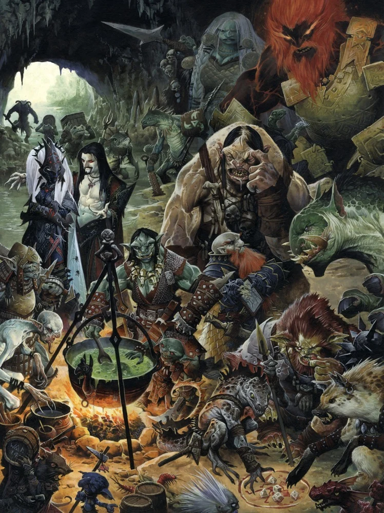 Monster Codex cover art by Wayne Reynolds | Scrolller