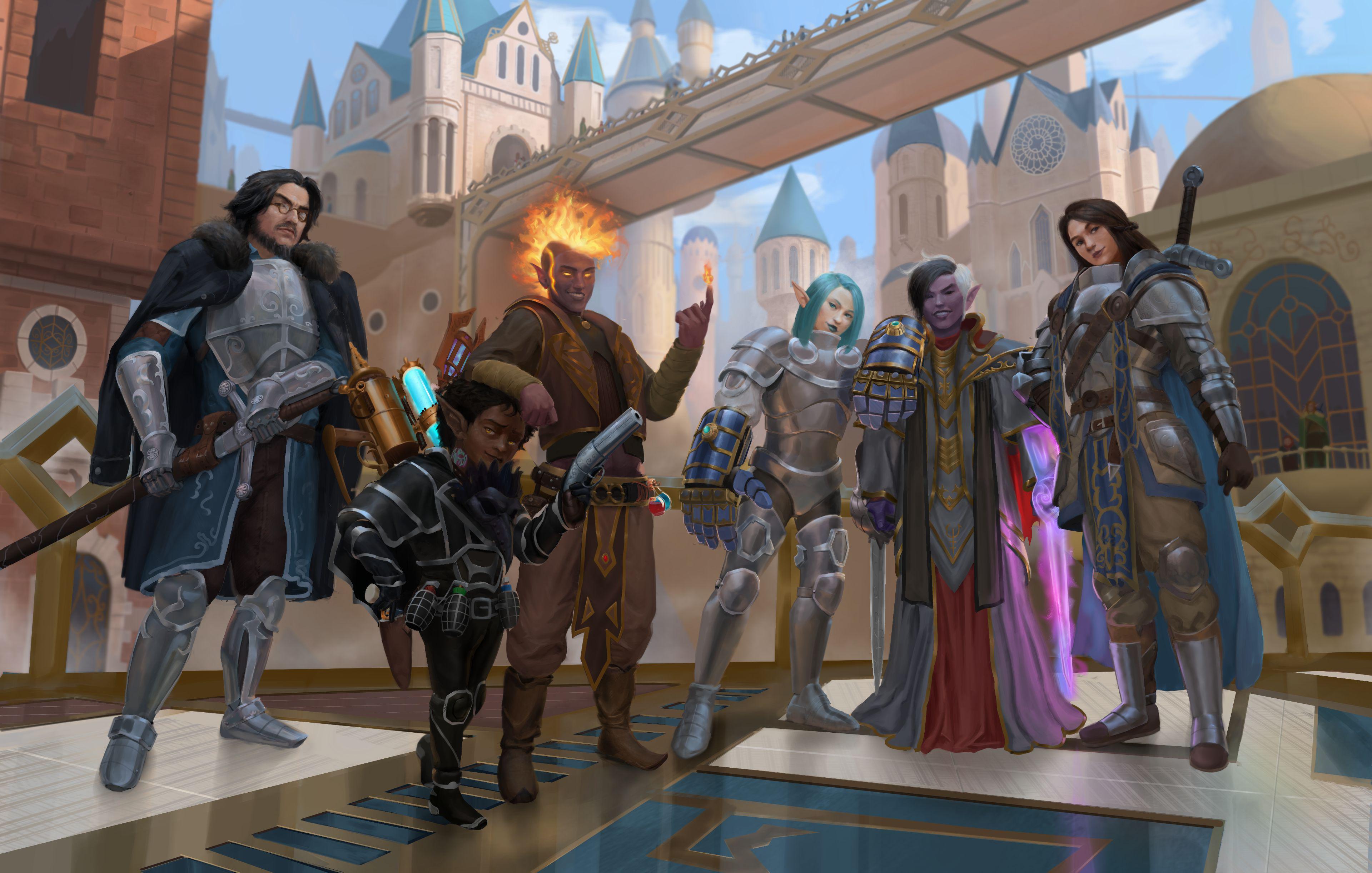 [Art][Oc] Sharn: City of Towers | Scrolller