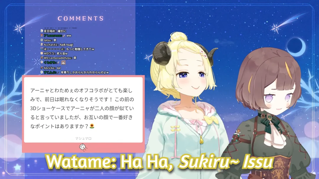 What have you taught Watame, Anya ? | Scrolller