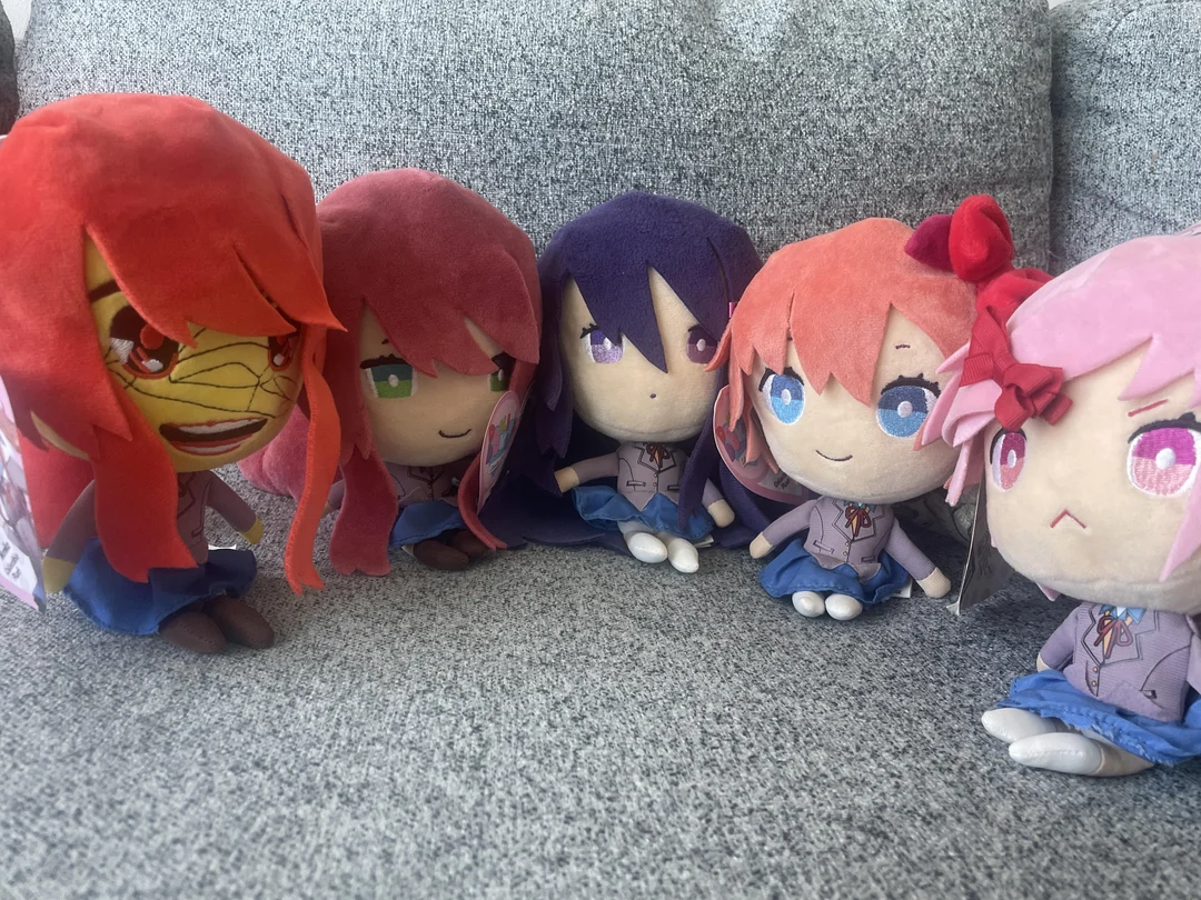 Finally completed the set with SDCC Monika as the final touch! | Scrolller