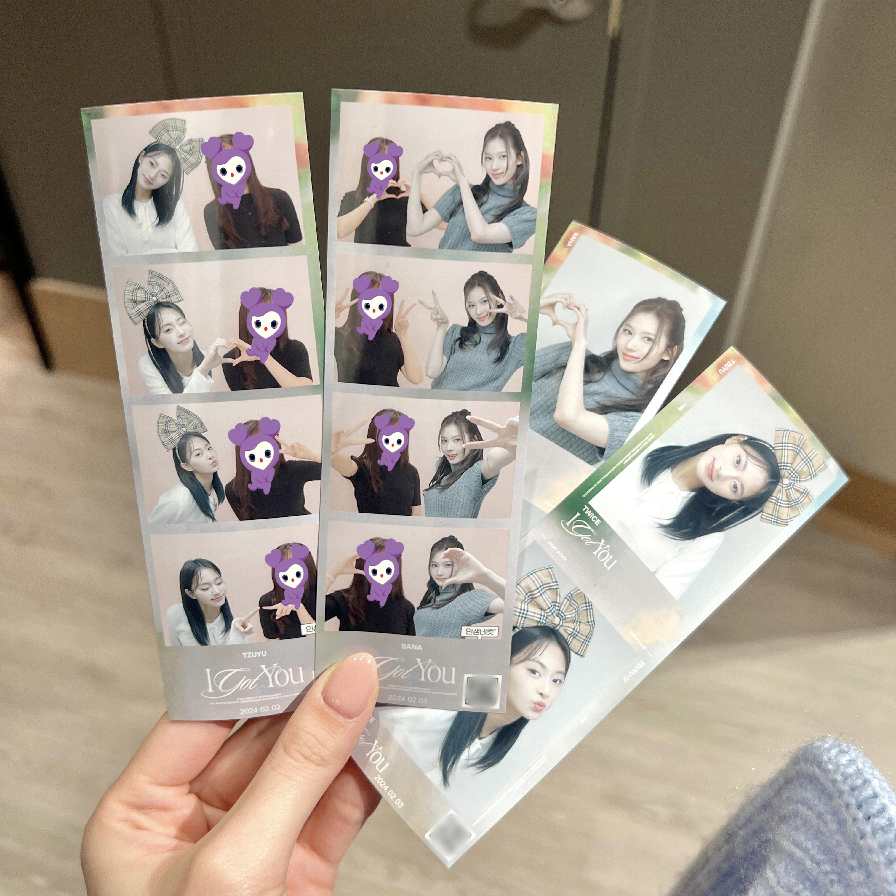 Discover more like Twice: Took photos with the I GOT YOU Frames at Life4Cuts today!! and Related ...