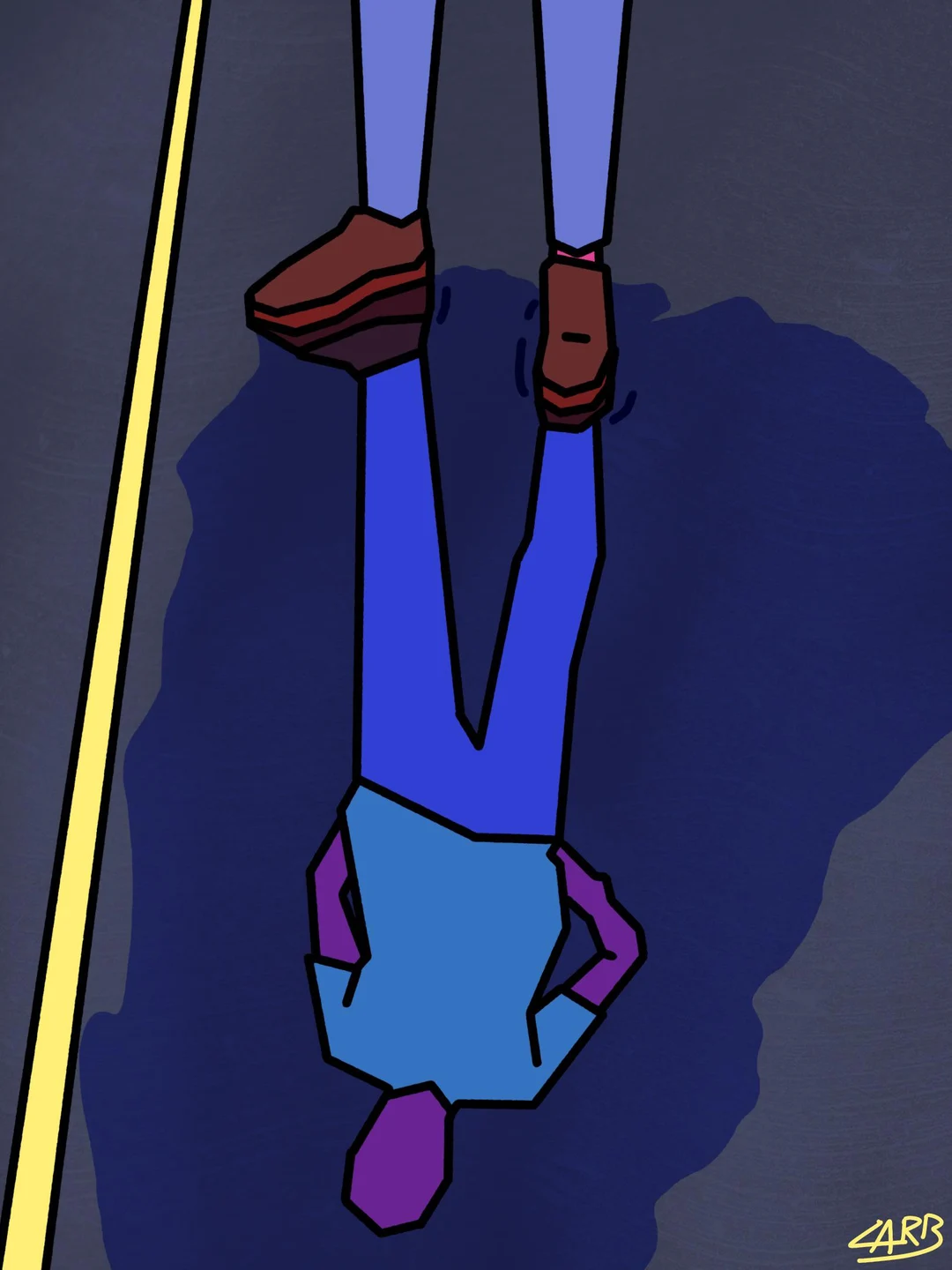 Puddle, Carb, Digital, 2022 | Scrolller