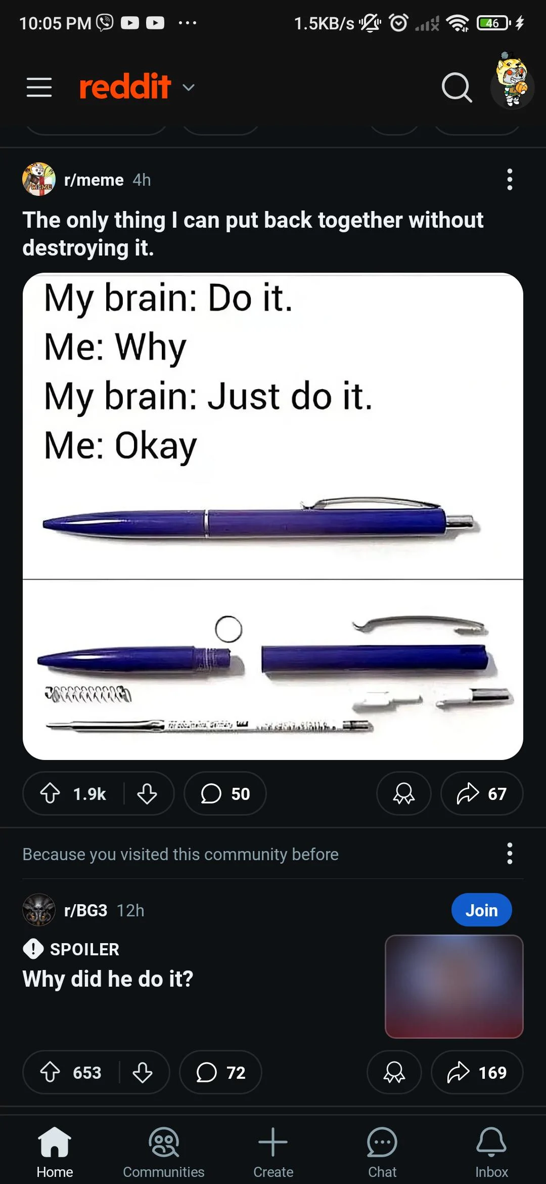 Bg3 asking the real questions | Scrolller