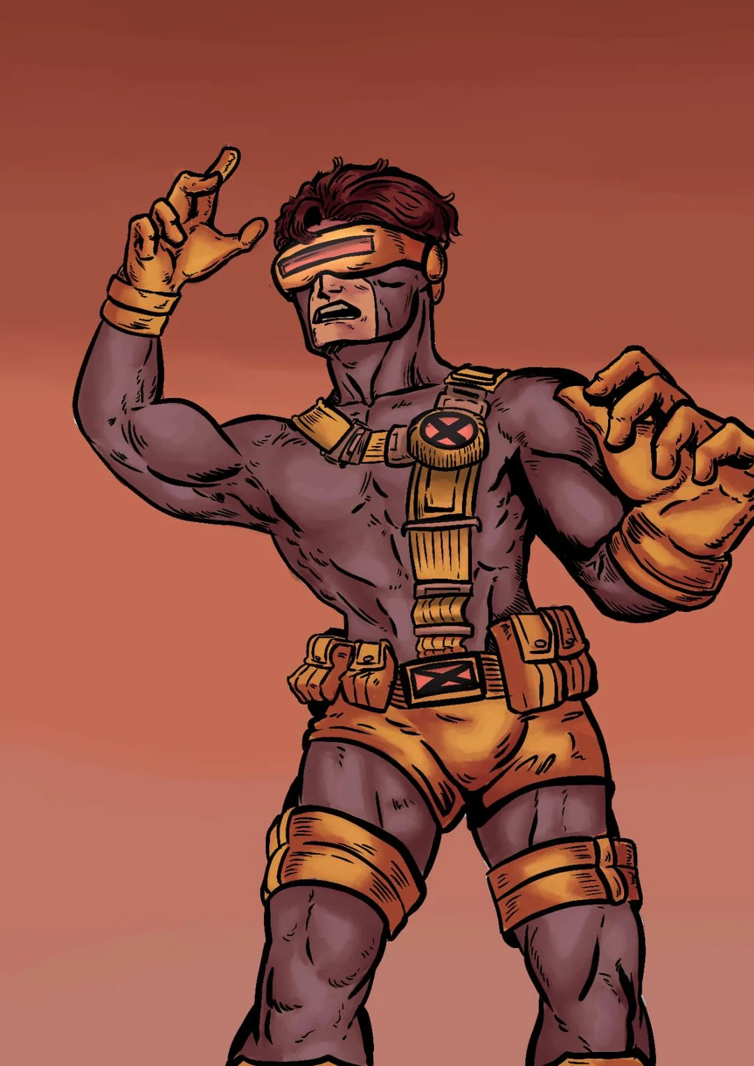 I drew Cyclops | Scrolller