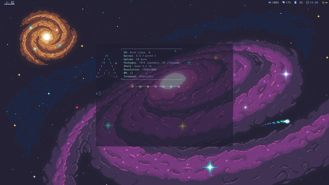 [i3wm] My very first complete rice | Scrolller