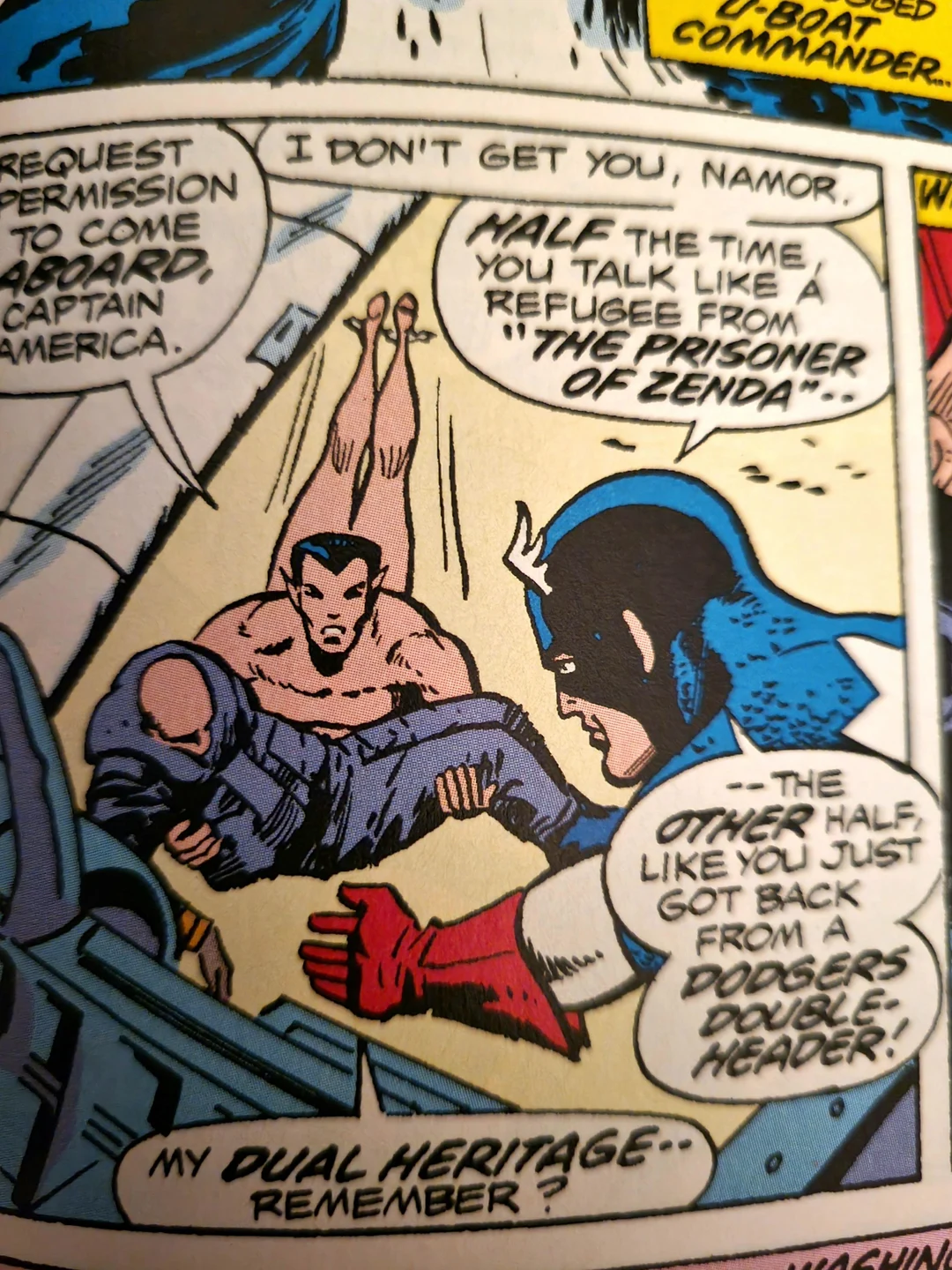 Dual heritage. (Invaders #3, 1975) | Scrolller