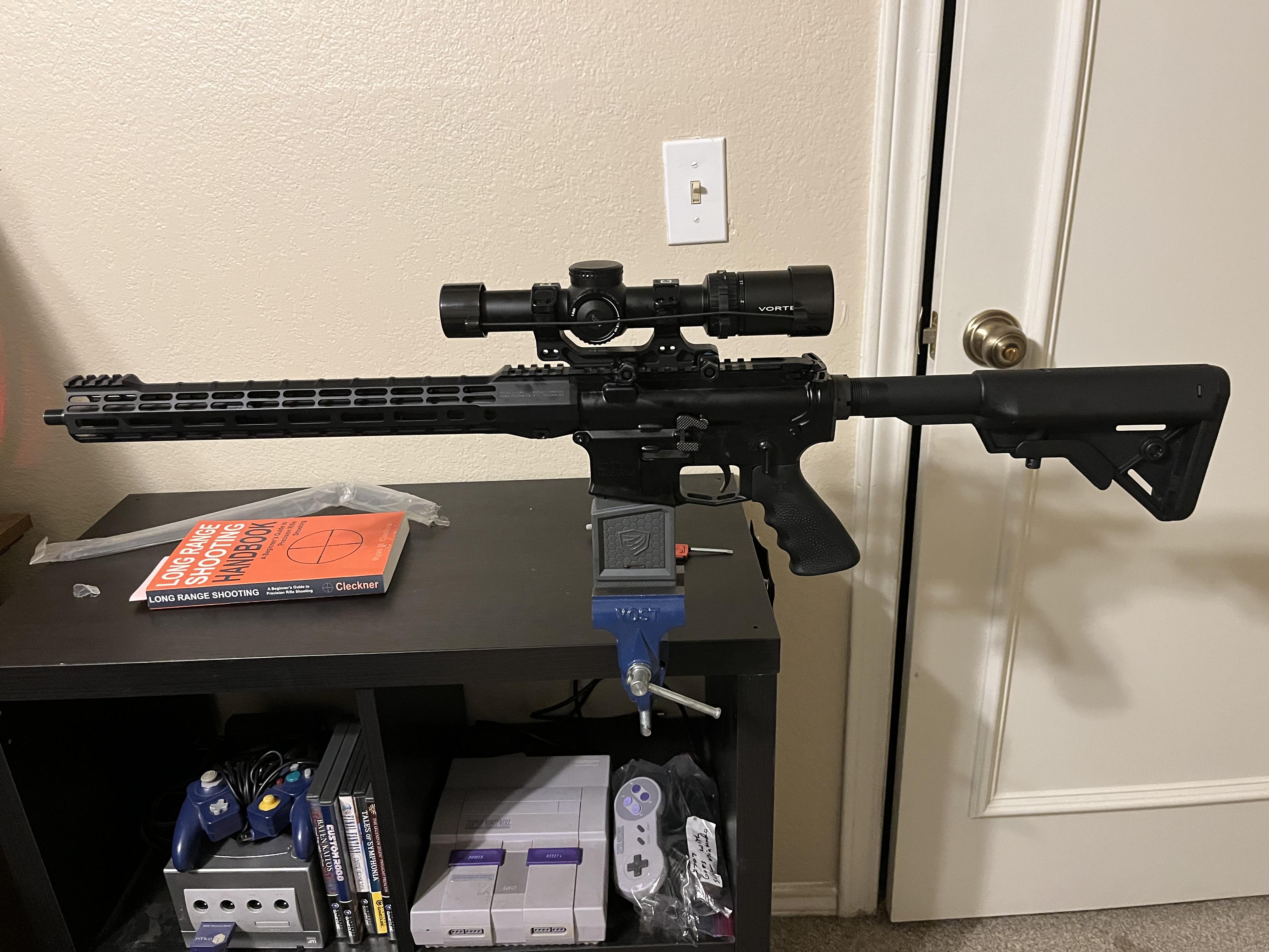 Discover more like Ar15: 3rd ar build ever! Why is this so addicting?!? Also muzzle device ...