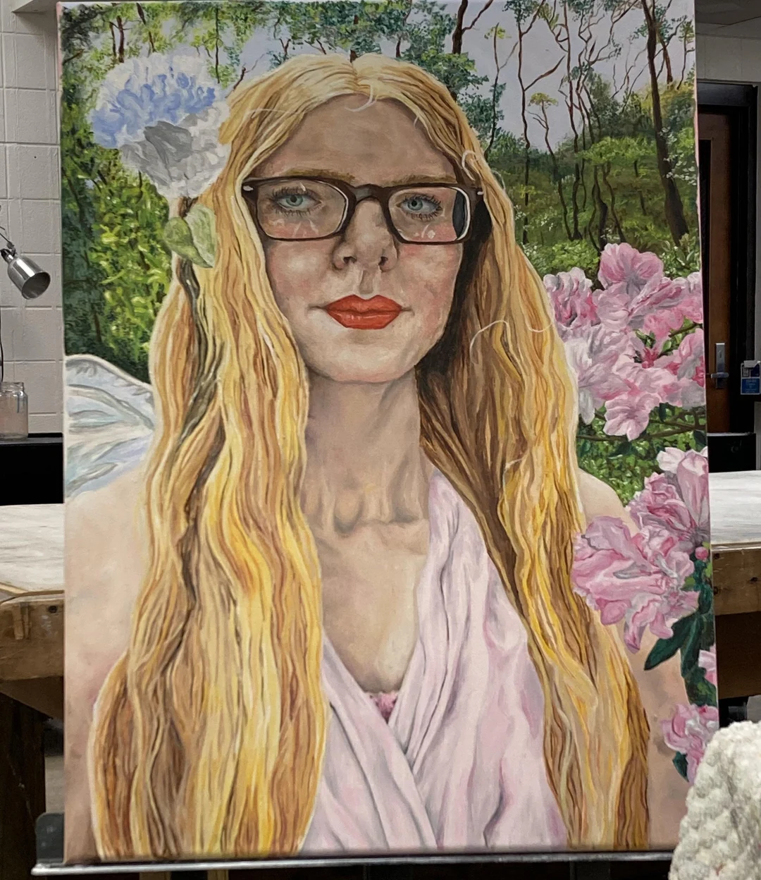 "Self portriat", by me, oil on canvas, 2023 | Scrolller