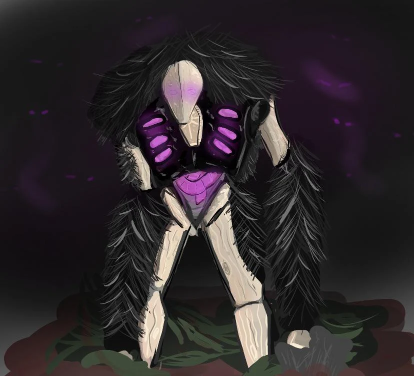 A very ape-like necron | Scrolller