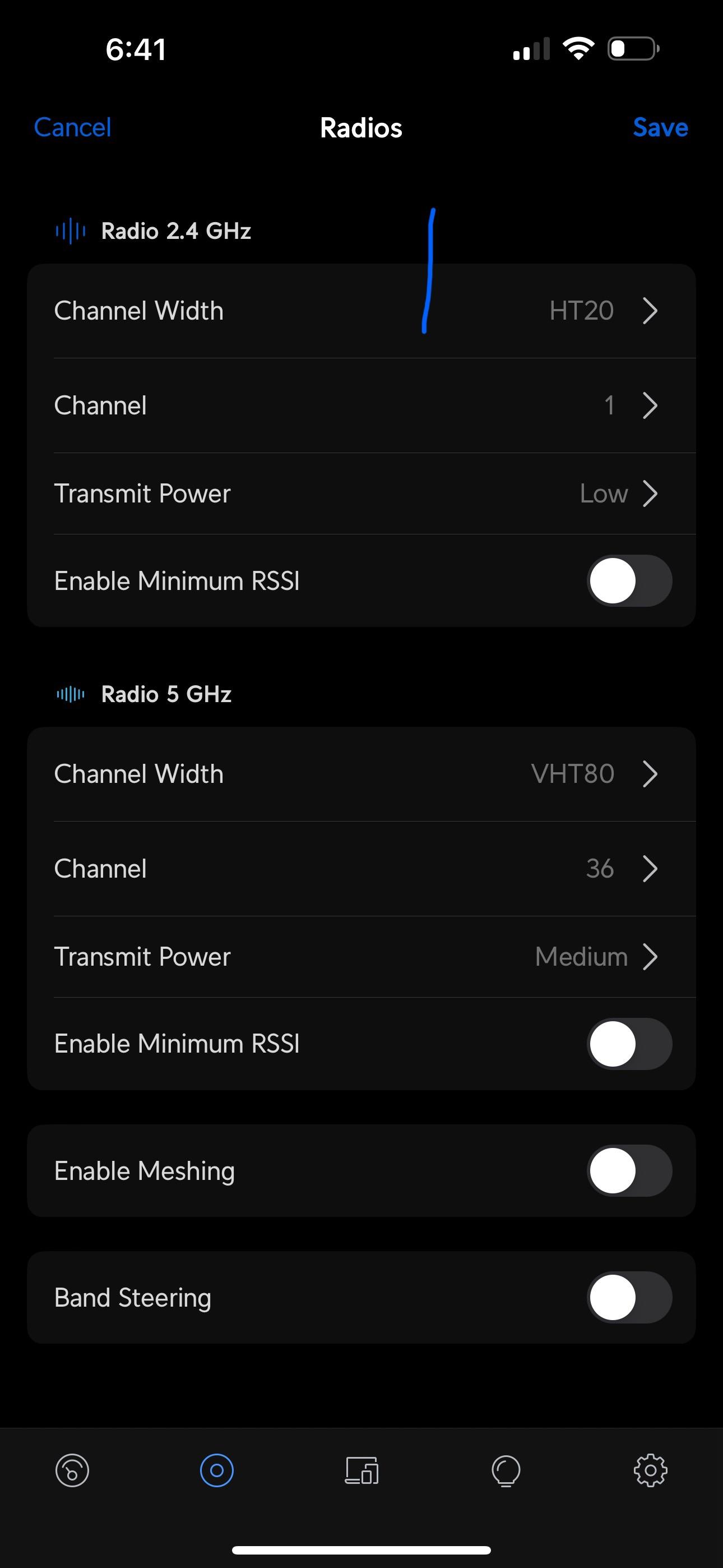 Help with settings for network | Scrolller