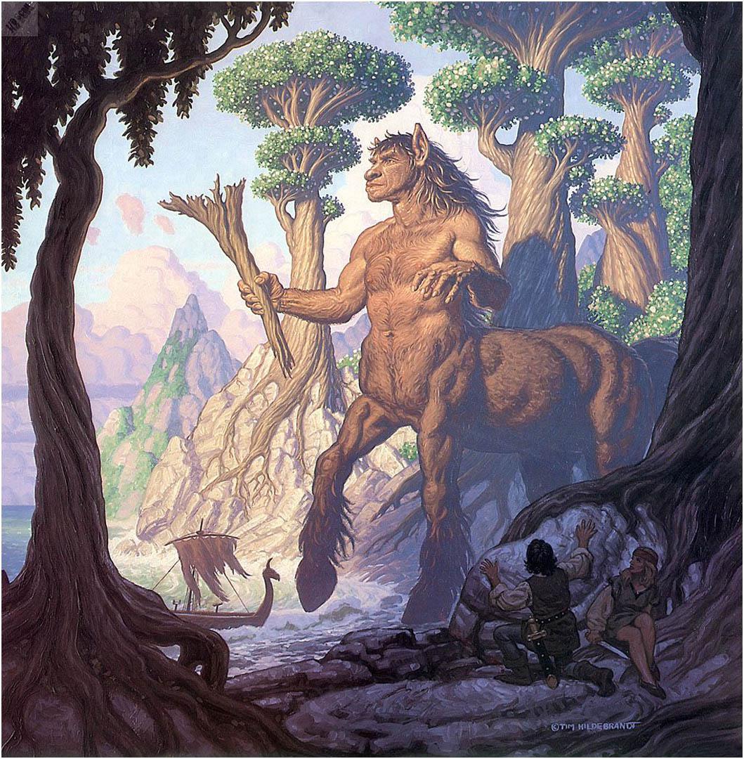 The Giant Centaur by Tim Hildebrandt | Scrolller