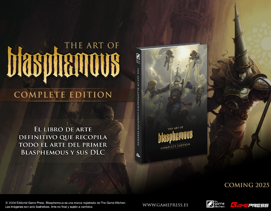 The Art of Blasphemous reissue 2025 | Scrolller